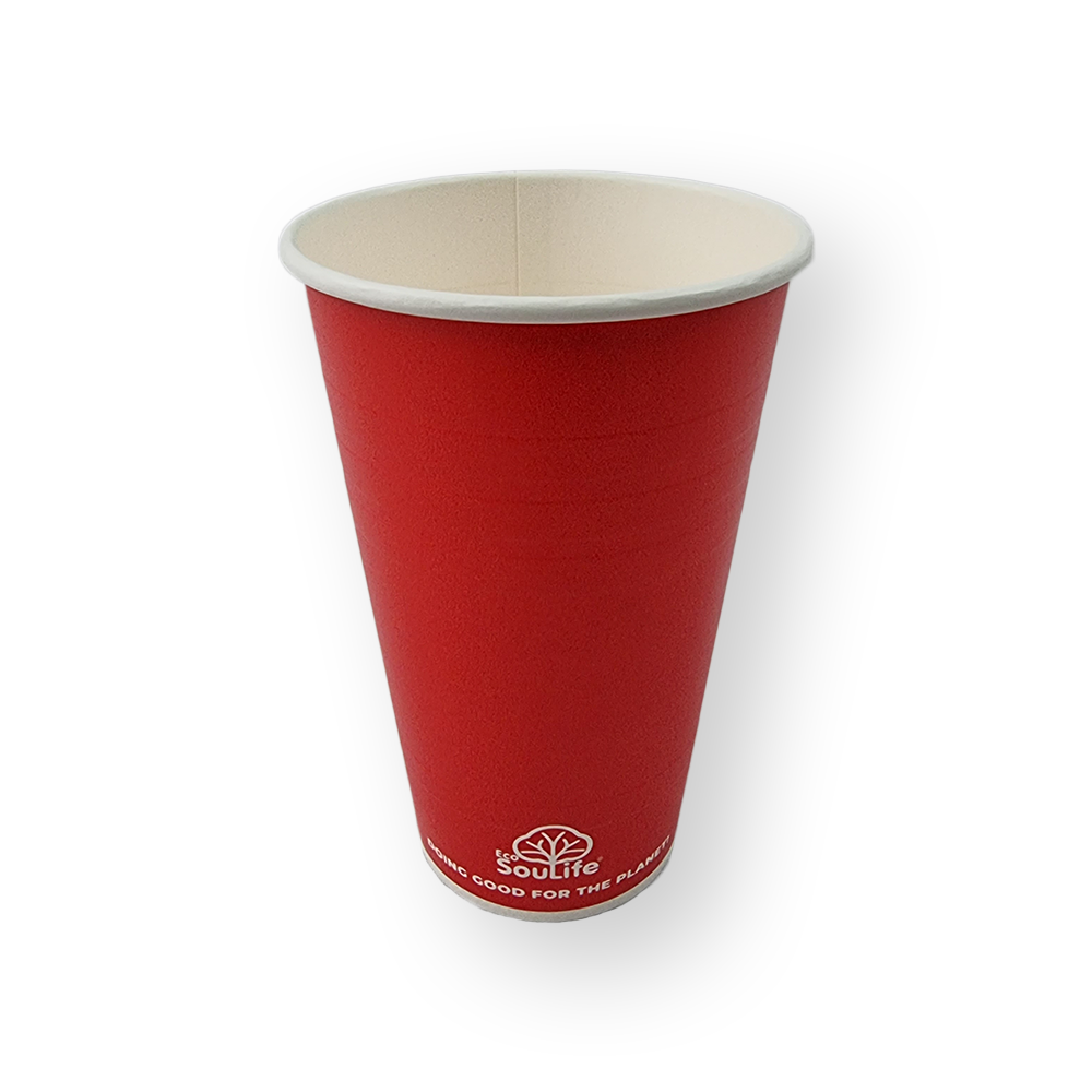 Back to Nature Eco College Party Cups (16oz / 473ml) - 120 Piece Bulk ...