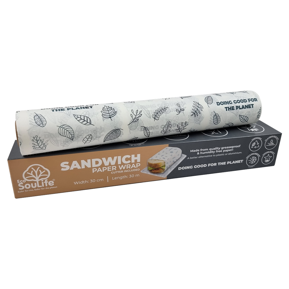 Back to Nature Sandwich Paper Wrap - EcoSouLife | Products