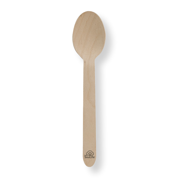 Back to Nature Wooden Spoons - 400 Piece Bulk Pack (FSC Certified ...